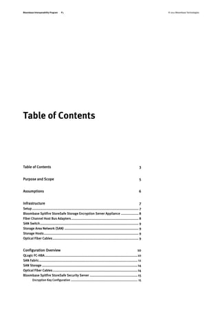 Interoperability of Bloombase Spitfire StoreSafe Security Server and ...