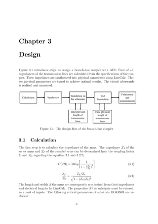 Design and Realization of 2.4GHz Branch-line Coupler | PDF