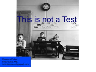 Blc This Is Not A Test | ODP