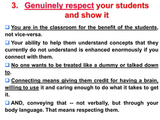 Ten Commandments for Good Teaching expla | PPT