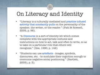 BLC - Composing to Create a Digital Identity | KEY