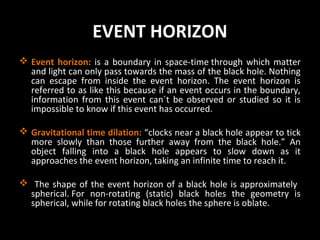 Black holes powerpoint | PPT