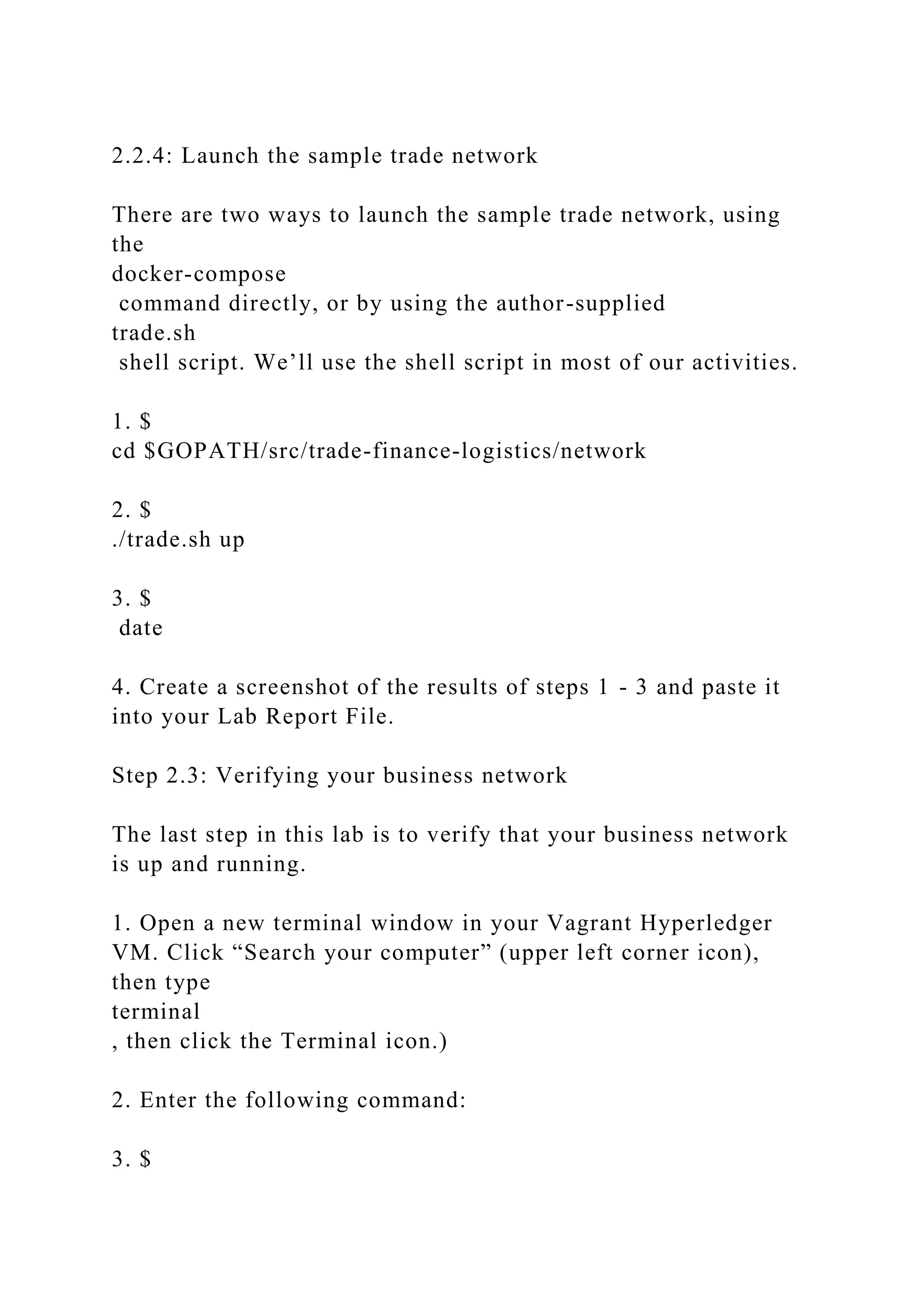 BLCN532 Lab 1Set up your development environmentV2.0.docx