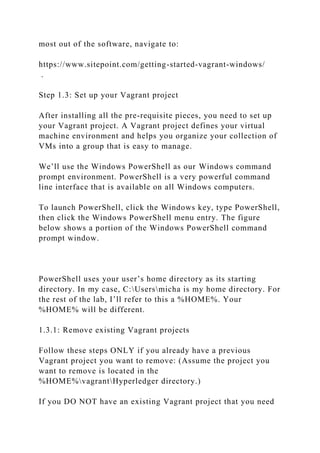 BLCN532 Lab 1Set up your development environmentV2.0.docx