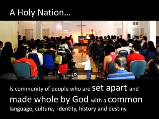 BLC Sermon - A Holy Nation - 20120923 | PPTX