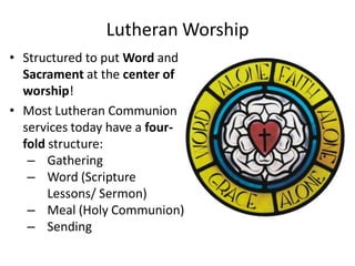 Bangsar Lutheran Church Worship Ministry - Shared Understandings | PDF