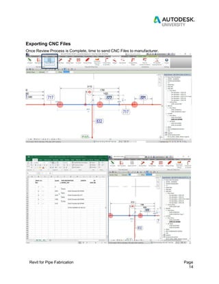 PipeFab For Revit_AU_LasVegas_2018 | PDF