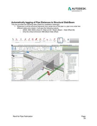 PipeFab For Revit_AU_LasVegas_2018 | PDF