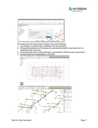 PipeFab For Revit_AU_LasVegas_2018 | PDF