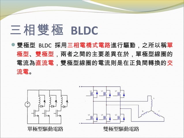 馬達基本認識與 BLDC 驅動實驗 | PPT