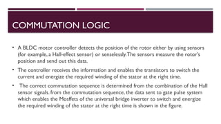 speed control of bldc motor in hybrid electric vehicle | PPT