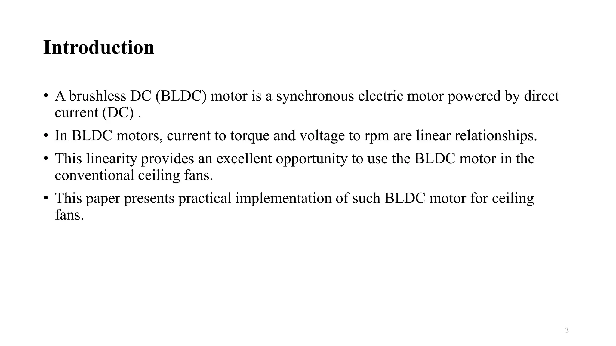 BLDC FA edit.pptx | Free Download