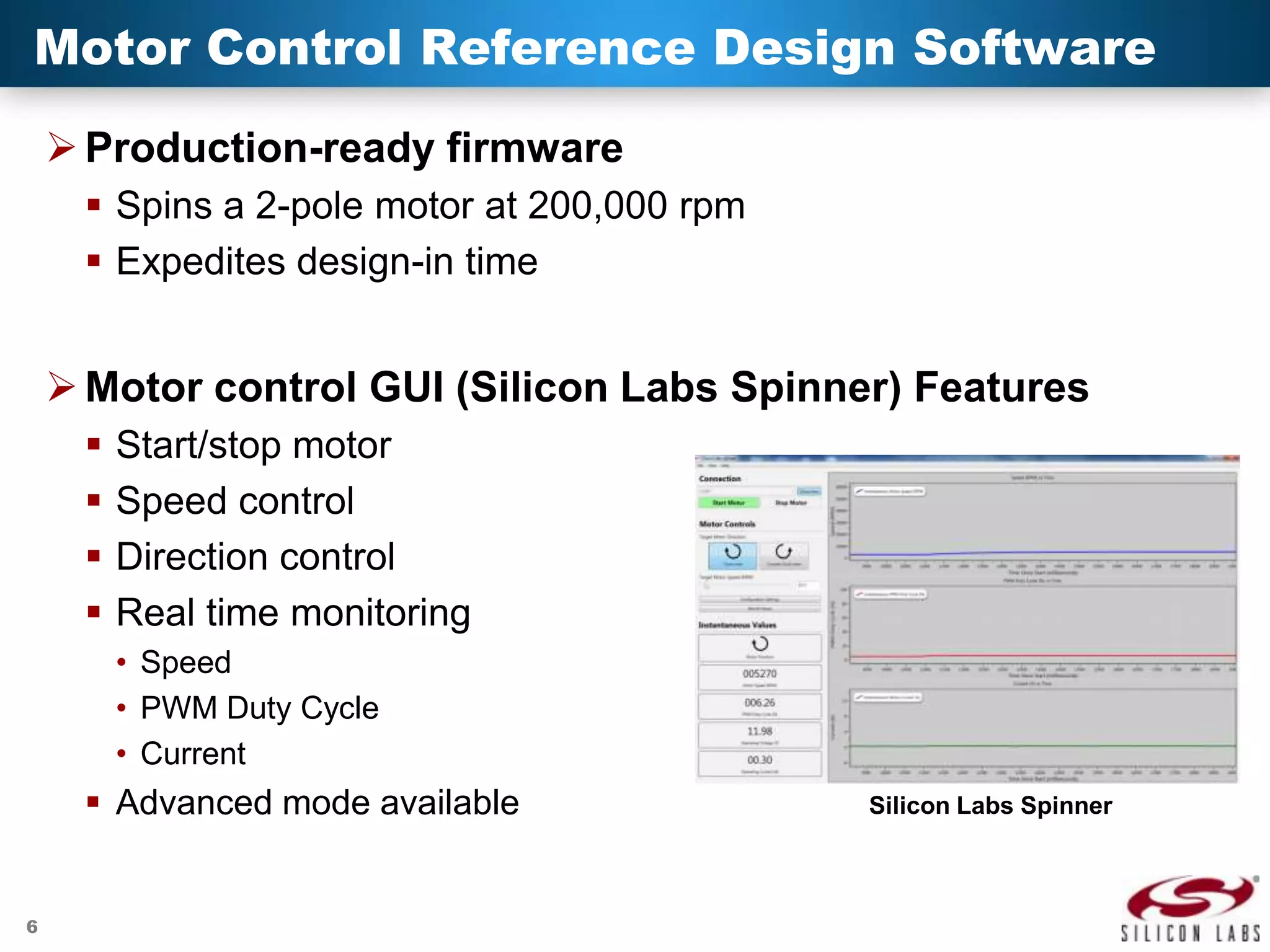 BLDC motor control reference design press presentation | PPTX