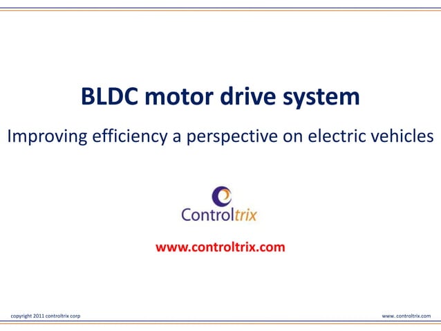 Bldc motor drive system | PPTX