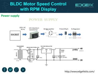 BLDC Motor Speed Control With RPM Display | PPTX