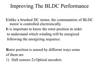 Bldc motors ppt | PPTX