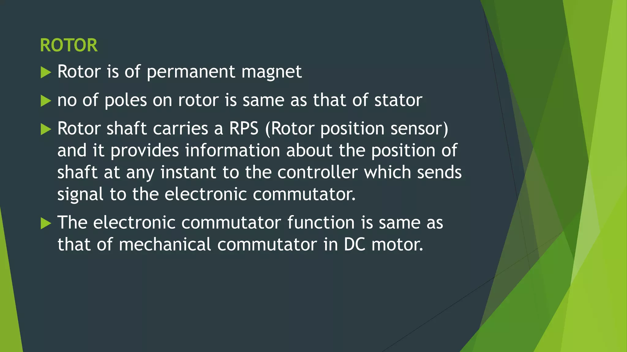 BLDC HUB MOTOR PPT | PPT | Free Download