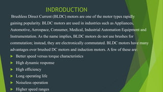 BLDC HUB MOTOR PPT | PPTX