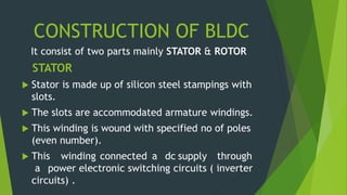 BLDC HUB MOTOR PPT | PPTX