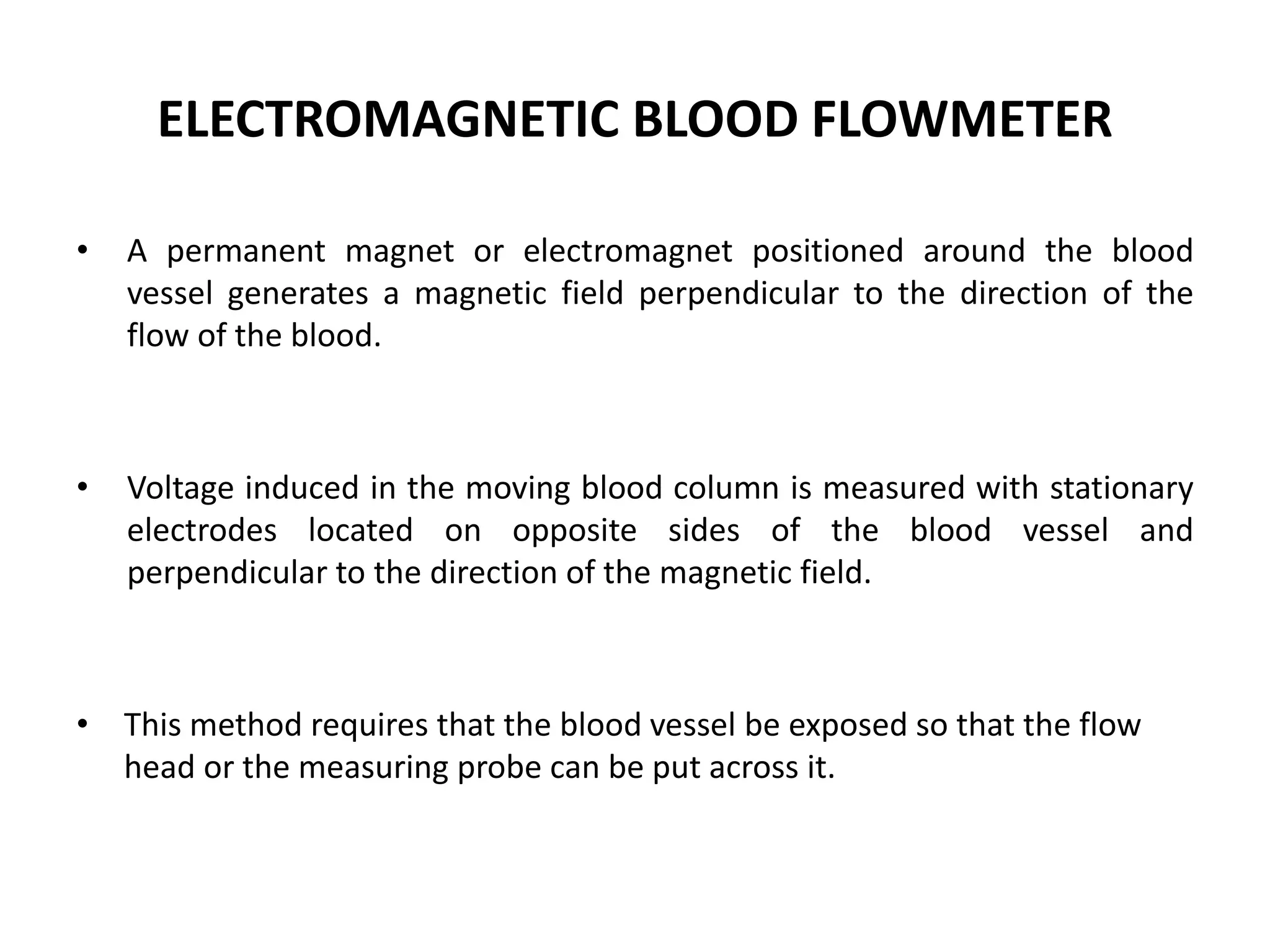 blood flow measurement | PPTX