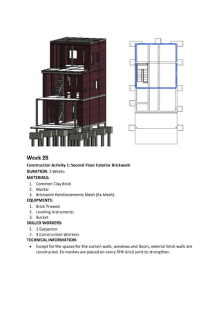 Building Construction 1 - Final Project | PDF