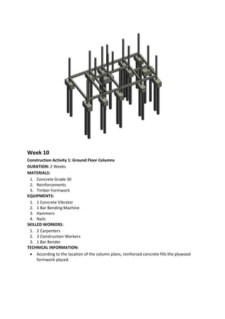 Building Construction 1 - Final Project | PDF