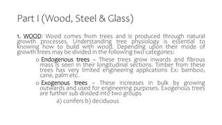 building materials and construction methods | PPTX | Woodworking | Arts ...