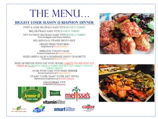 Biggest Loser Season 13 Contestant Reunion “Have a Ball” Dinner | PDF