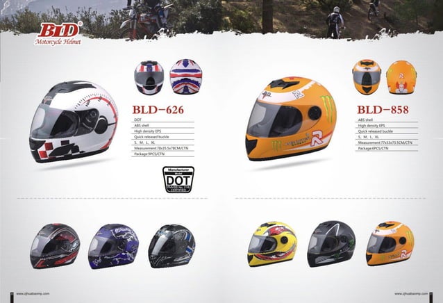 BLD Motorcycle Helmet | TOP 10 Brand in China | PDF