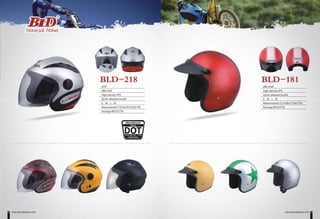 BLD Motorcycle Helmet | TOP 10 Brand in China | PDF