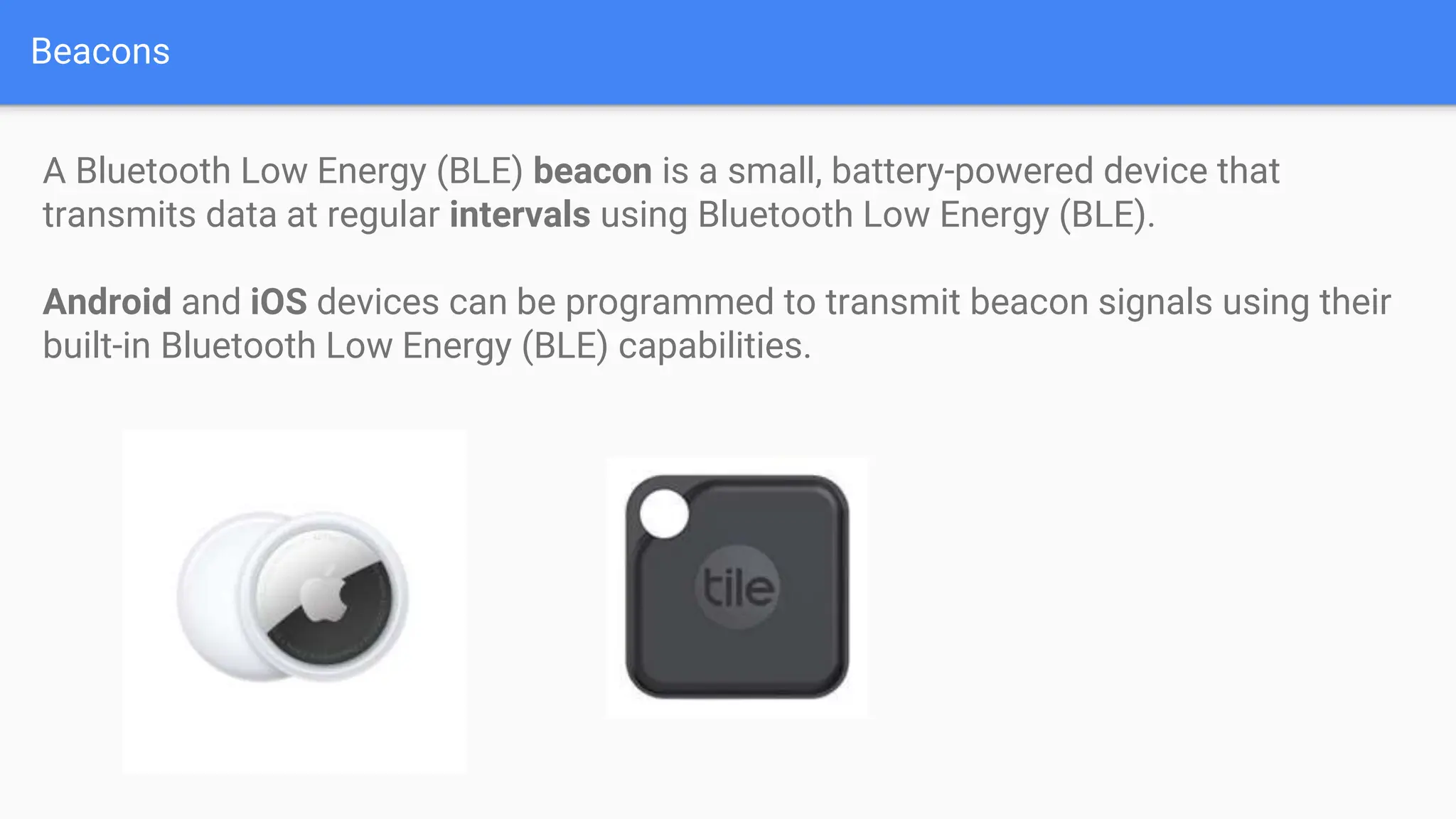 Bluetooth Low Energy(BLE) and beacons working | PPTX