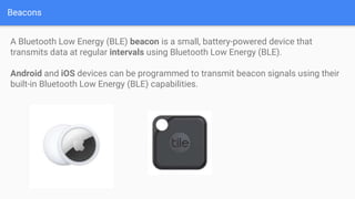 Bluetooth Low Energy(BLE) and beacons working | PPTX
