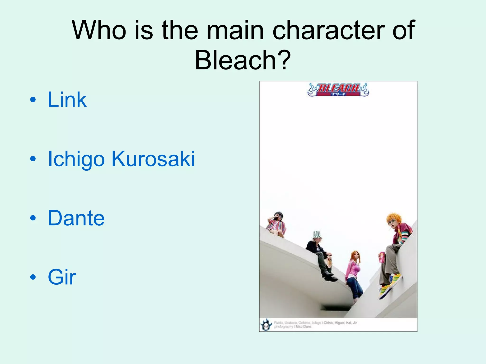 Bleach | PPT