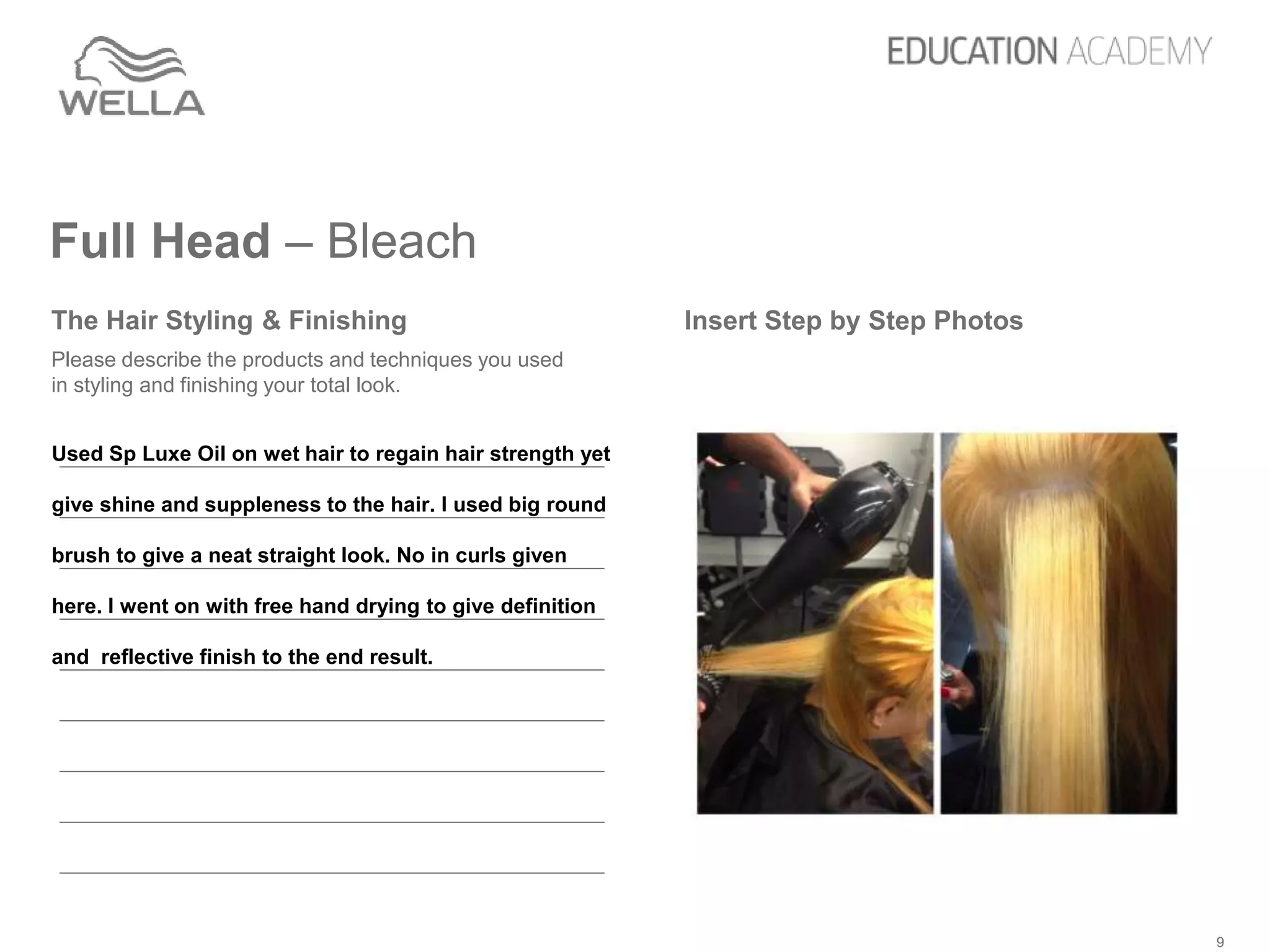 Bleach and tone | PPTX