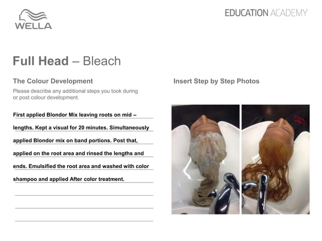 Bleach and tone | PPTX | Hair Care | Beauty