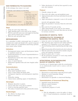 Bleaching of tooth endodontics best pdf | PDF