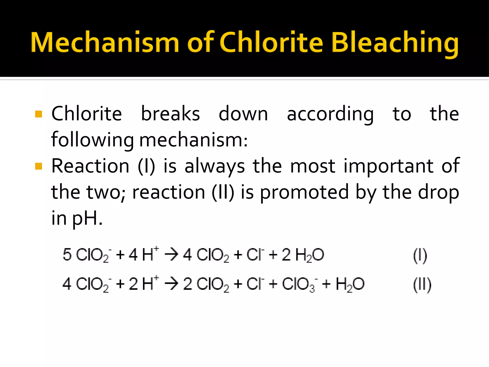 Bleaching process in textile processing | PDF