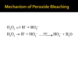 Bleaching process in textile processing | PDF