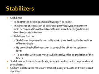 Bleaching process in textile processing | PDF