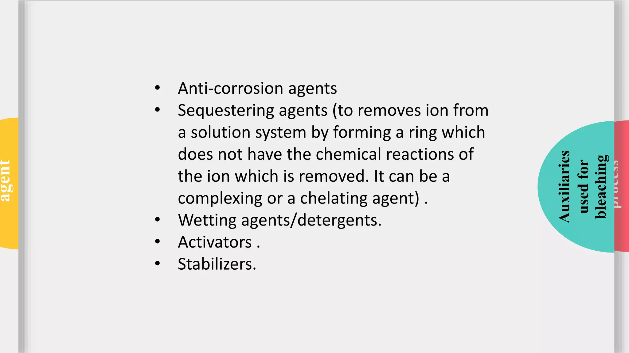 Bleaching process | PPTX