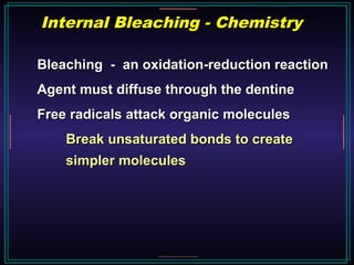 Bleaching internal (part two) | PPT