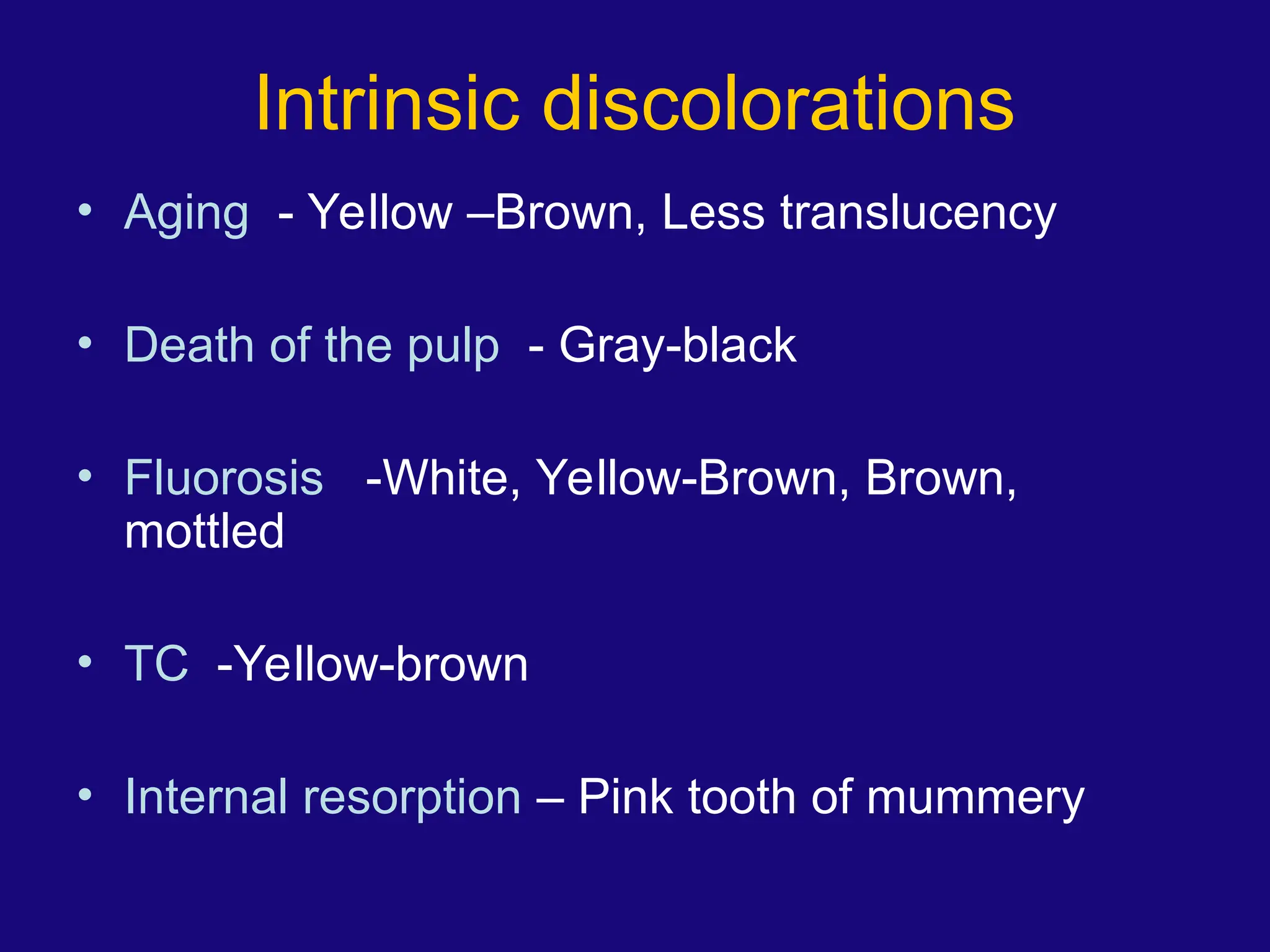 Bleaching materials and techniques, complications | PPT