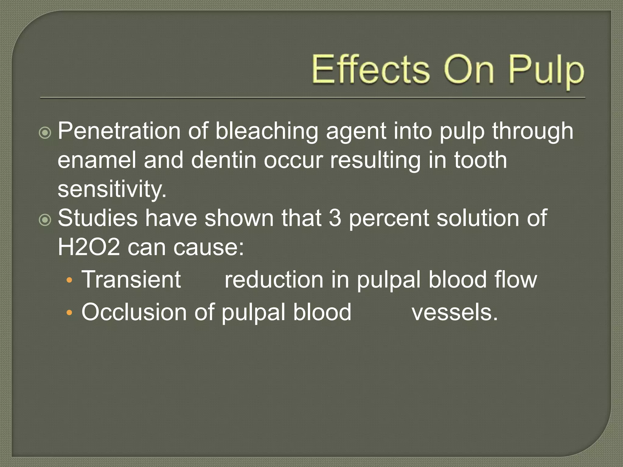 Bleaching of non vital teeth | PPTX