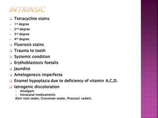 Bleaching of tooth | PPTX