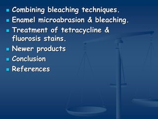 BLEACHING TECHNIQUES IN RESTORATIVE DENTISTRY.pptx Whitening of root ...