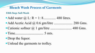 Bleach wash and super white wash | PPTX | Bath and Shower | Personal Care