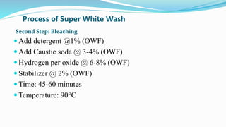 Bleach wash and super white wash | PPTX | Bath and Shower | Personal Care