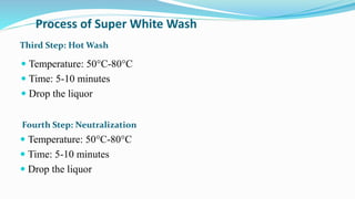 Bleach wash and super white wash | PPTX | Bath and Shower | Personal Care