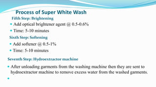 Bleach wash and super white wash | PPTX | Bath and Shower | Personal Care