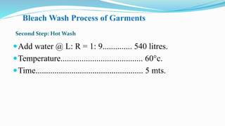 Bleach wash and super white wash | PPTX | Bath and Shower | Personal Care